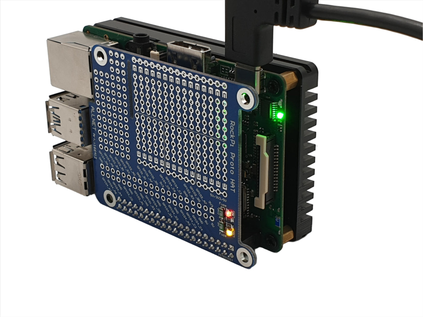 ROCK PI 4 Prototyping HAT v1.0 – ALLNET China