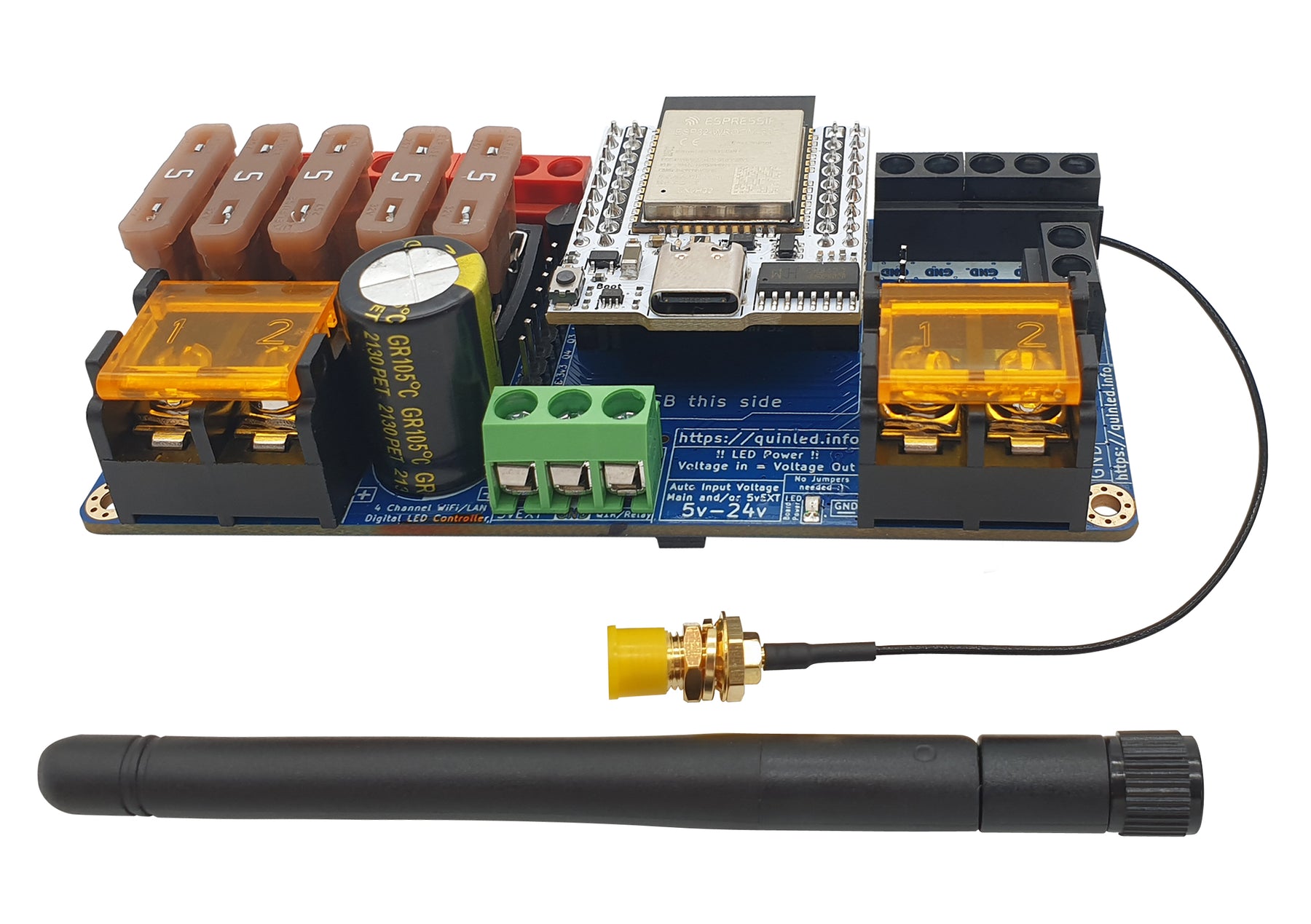 QuinLED Dig Quad v3 DIGITAL LED controller – ALLNET China